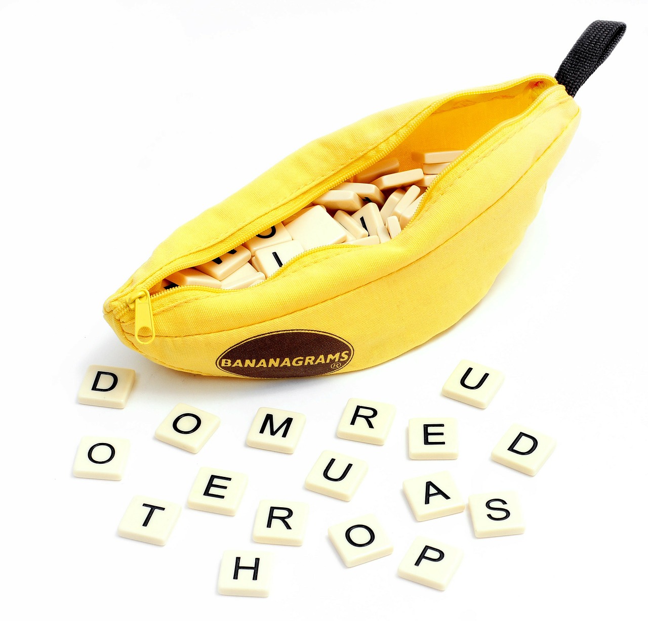 Bananagrams: woordpuzzelen op speed - Looking around
